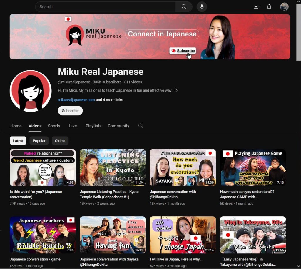 The Best YouTube Channels For Learning Japanese – Natural Language Journey