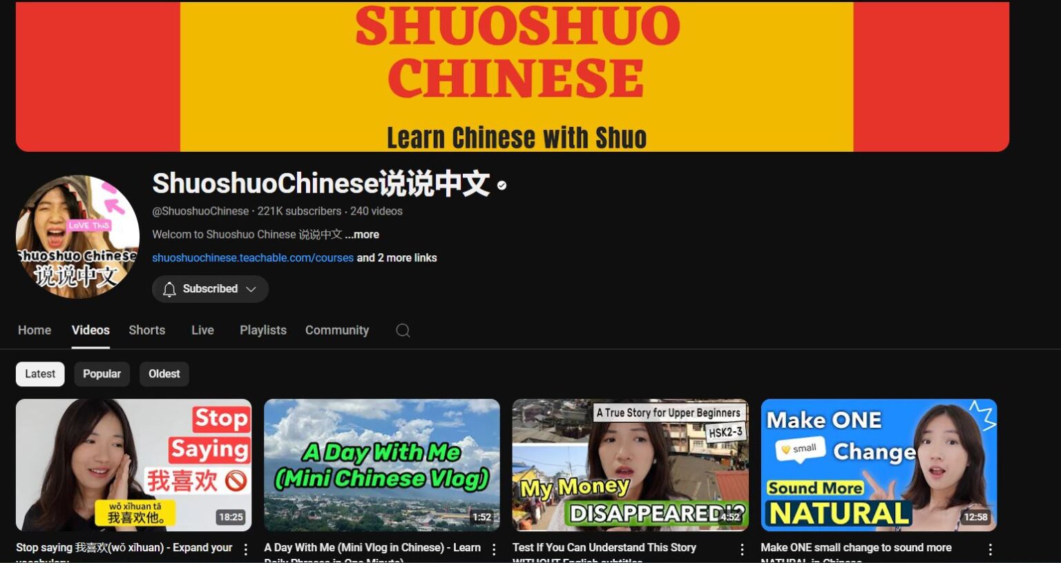 The Best YouTube and Bilibili Channels for Learning Chinese - Natural ...