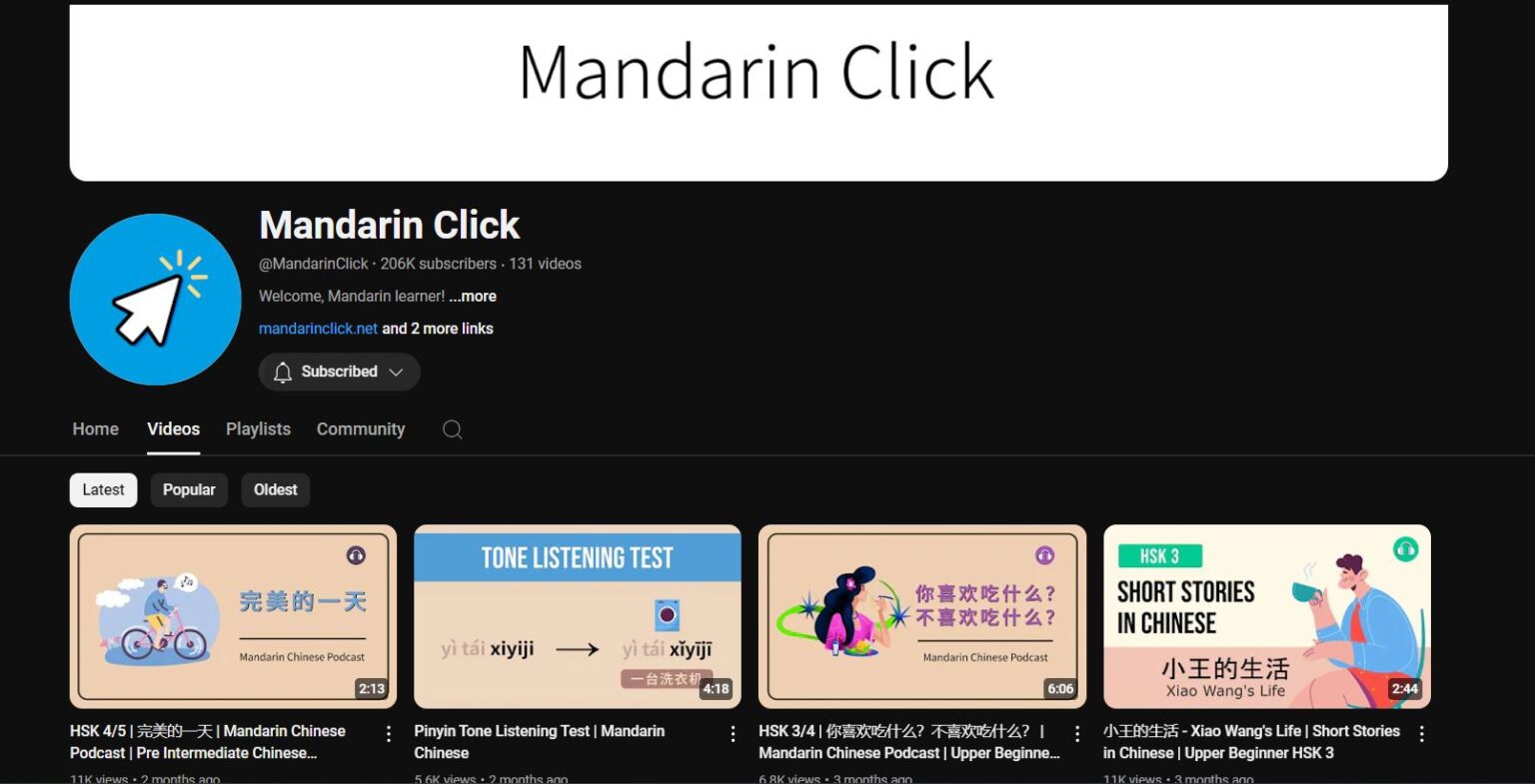 The Best YouTube and Bilibili Channels for Learning Chinese – Natural ...