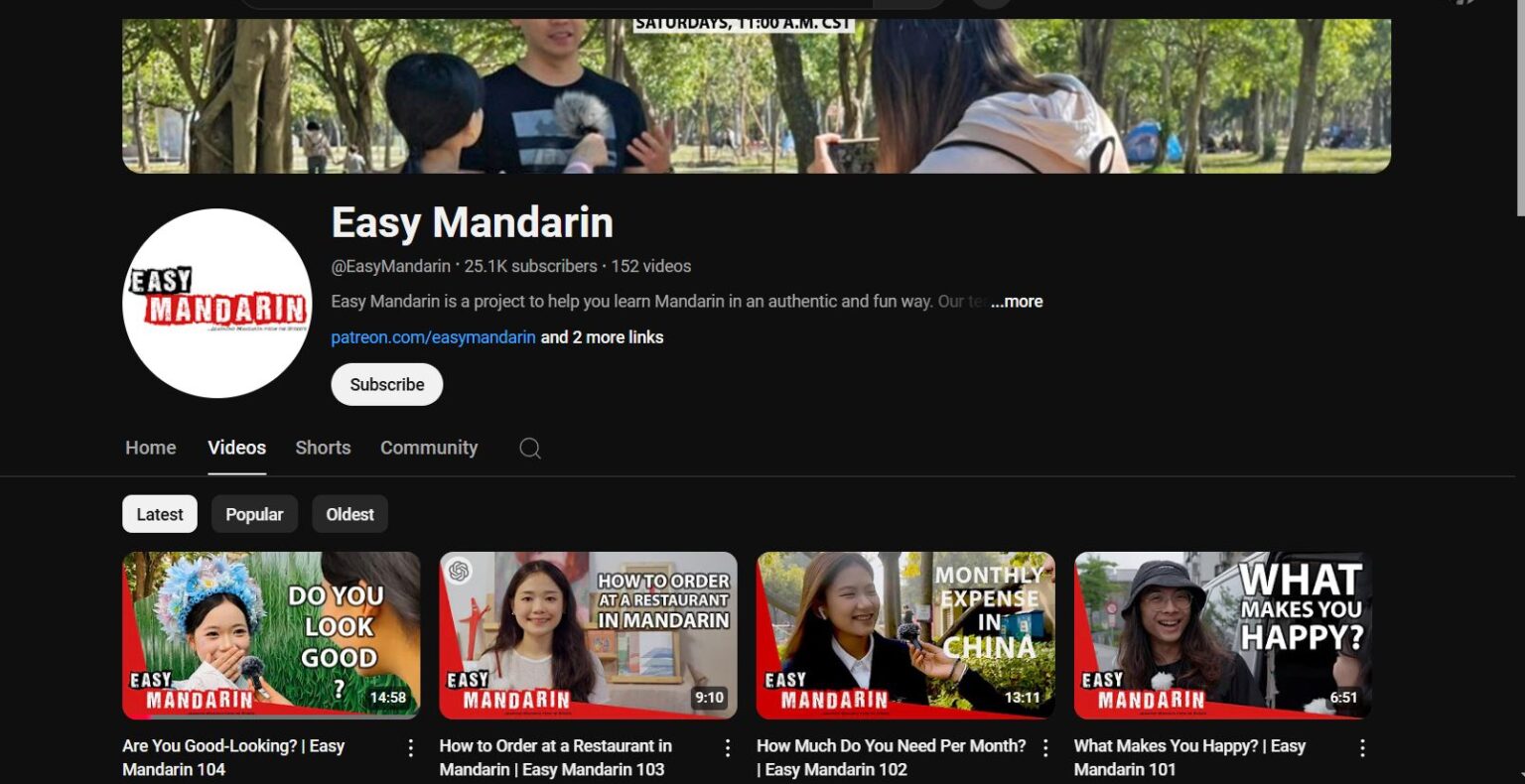 The Best YouTube and Bilibili Channels for Learning Chinese – Natural ...