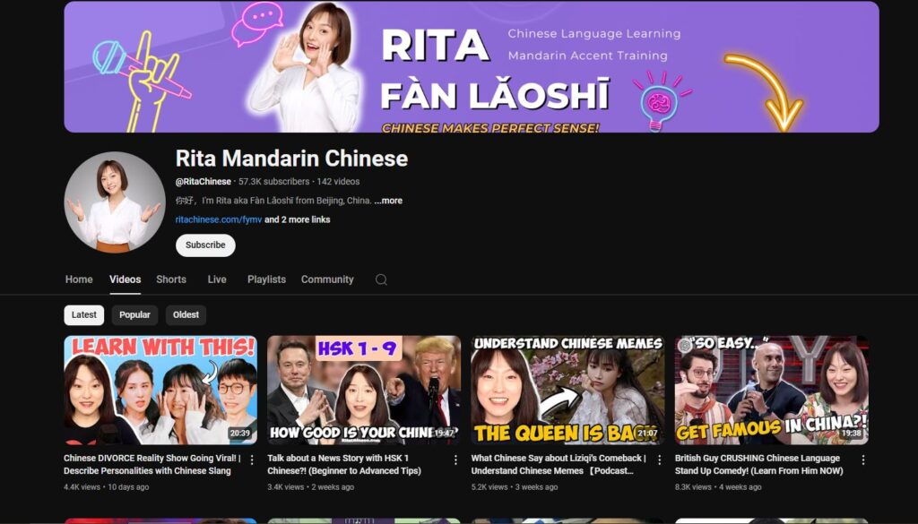 The Best YouTube and Bilibili Channels for Learning Chinese - Natural Language Journey