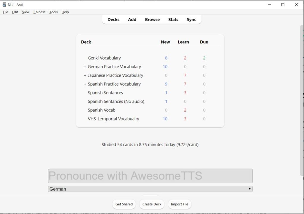 How to Learn Spanish with Anki - Natural Language Journey