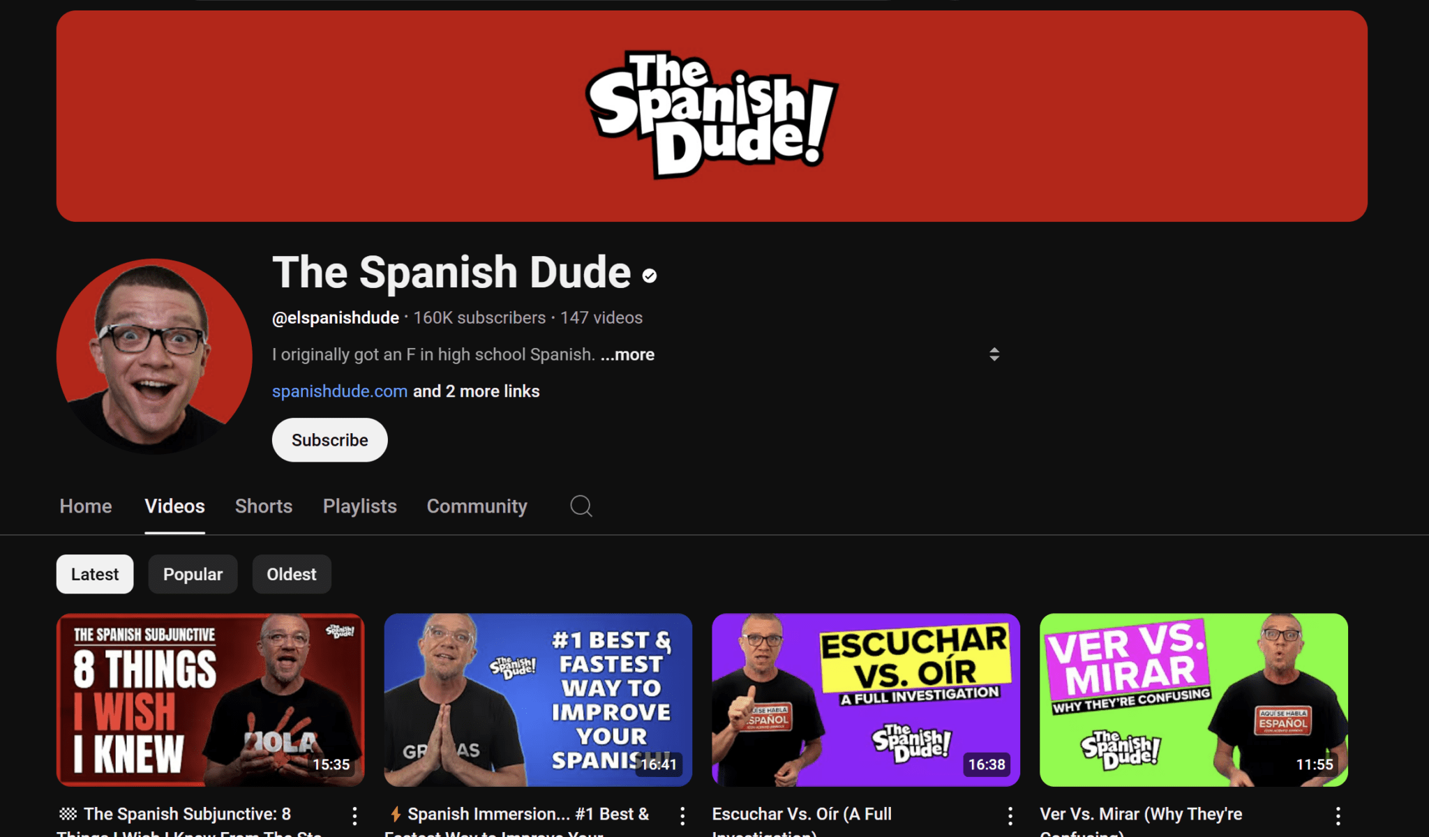 Best YouTube Channels for Learning Spanish - Natural Language Journey X