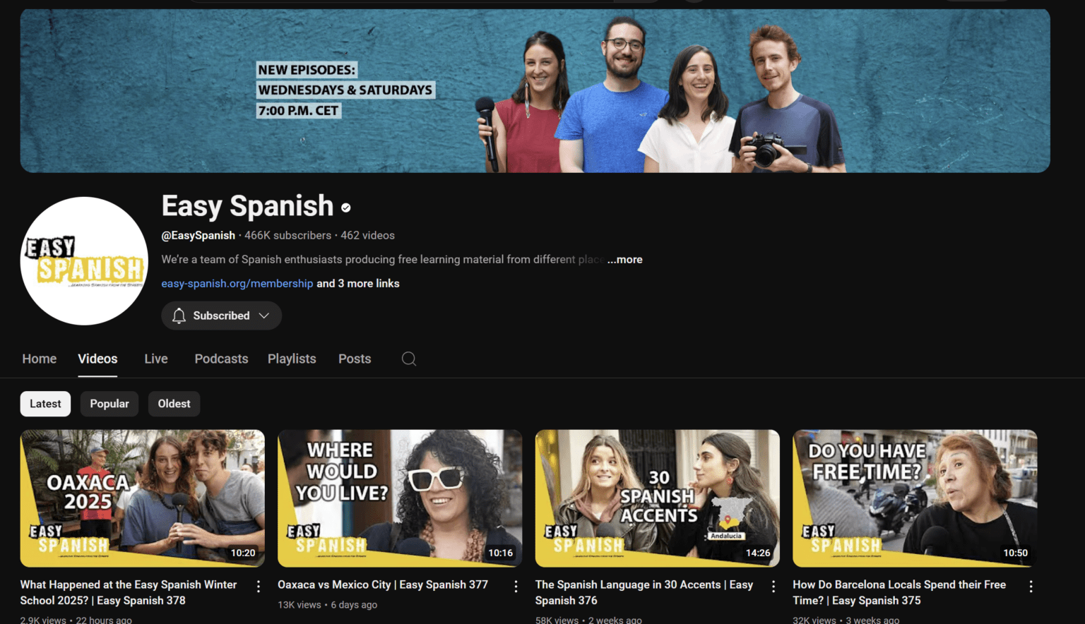 Best YouTube Channels for Learning Spanish - Natural Language Journey