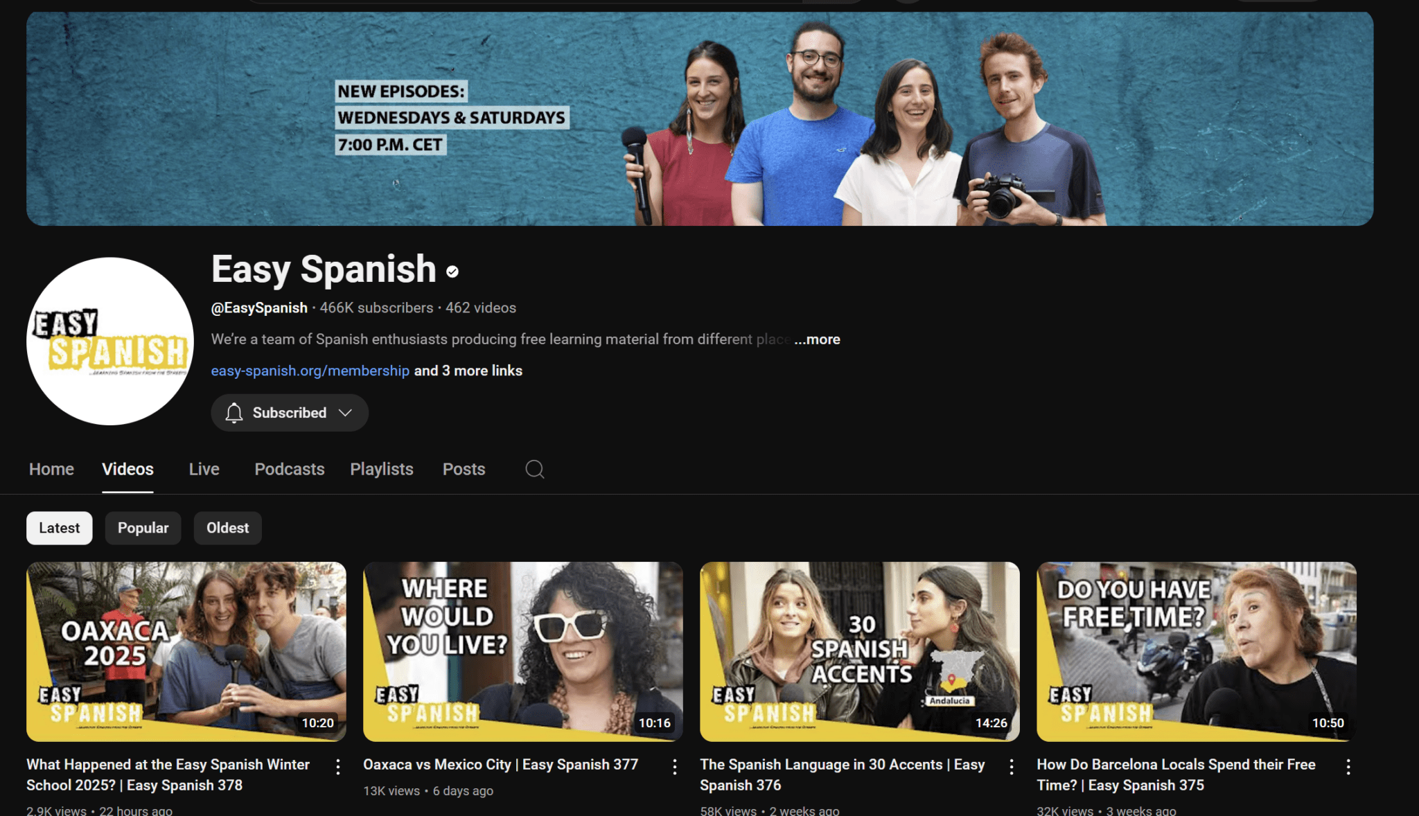 Best YouTube Channels for Learning Spanish - Natural Language Journey